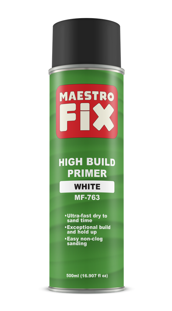 Maestro Fix High Build Aerosol Primer Gray, Black, White (500ml ...