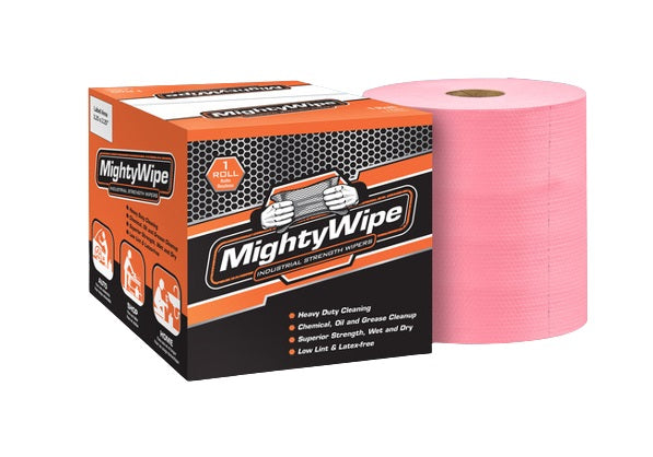 Mighty Wipe® MW-80R-CPJ Heavy Weight Red Wipe,475 Sheets ...