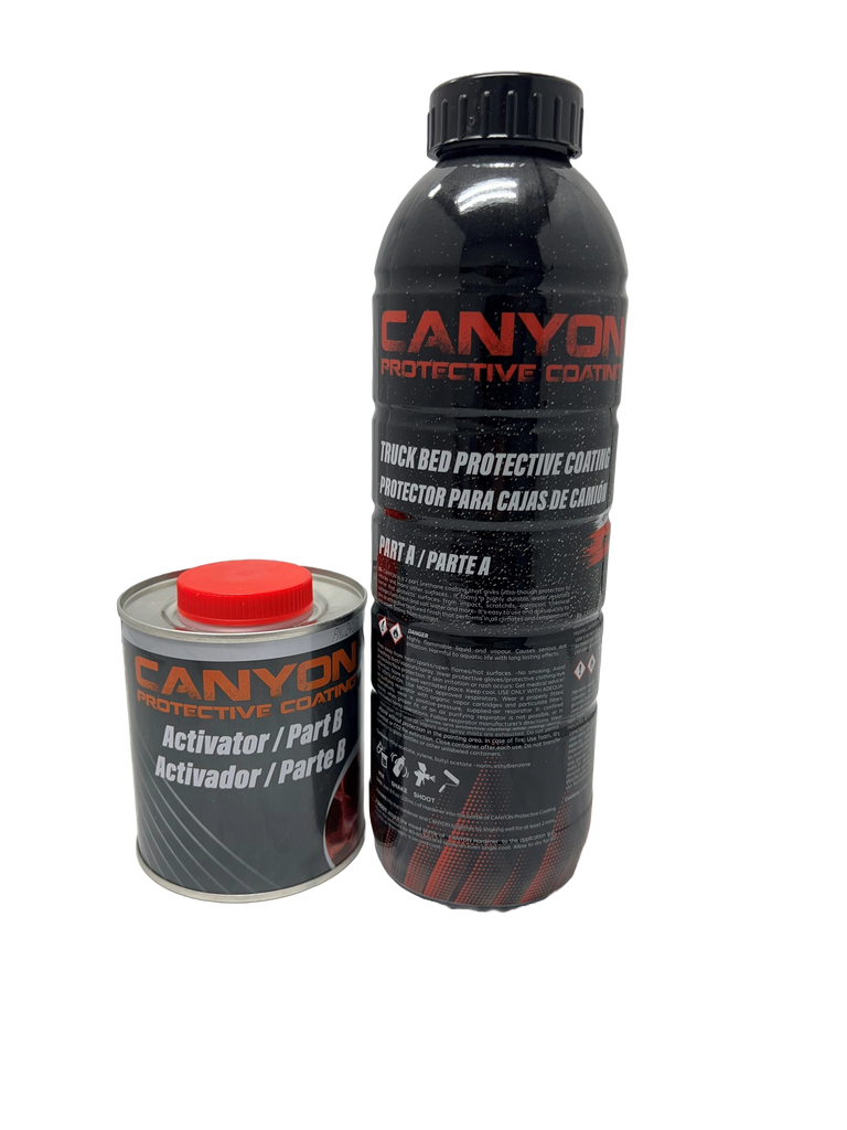 Truck Bed Liner Black Quart with Activator | Jerzyautopaint.com