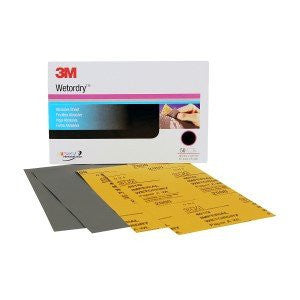 3M 02036, 600 Grit Wet or Dry Sandpaper Sheets, 9 x 11 inch ...