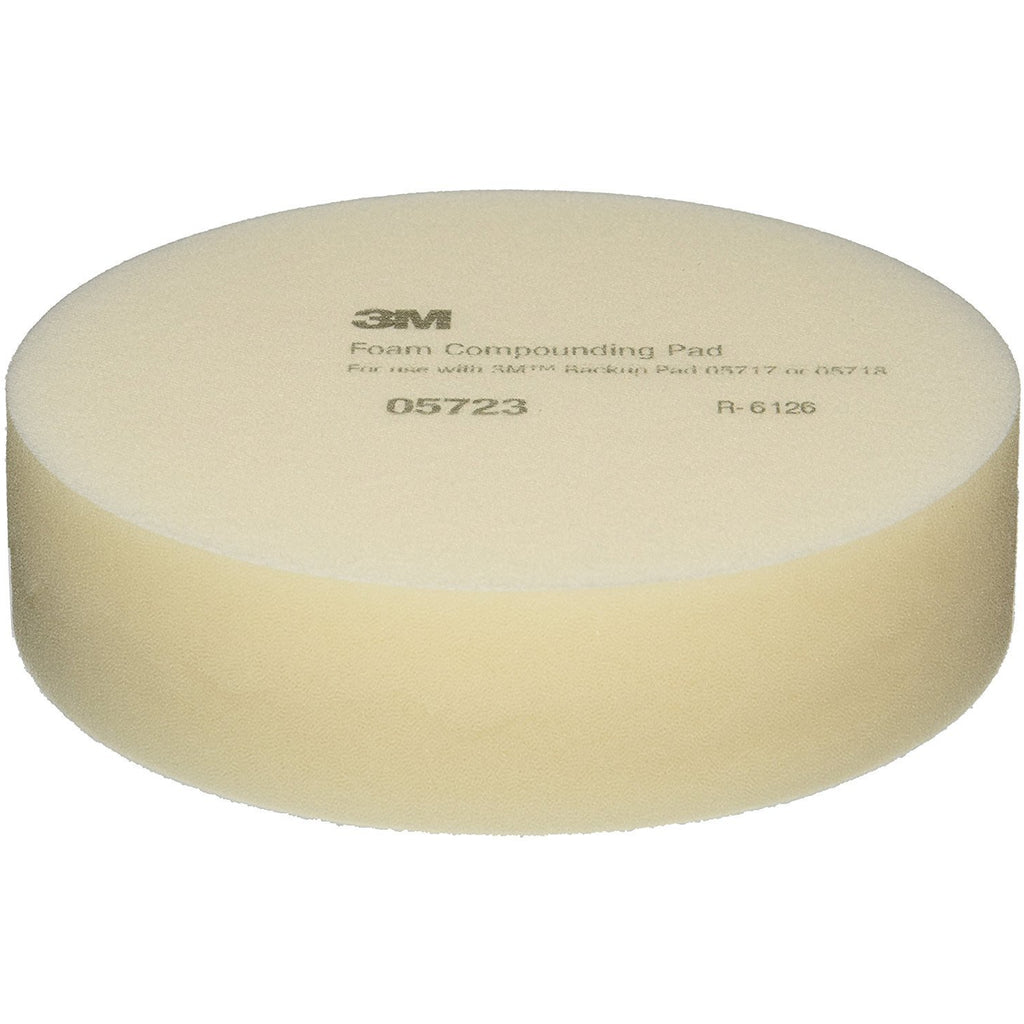 3M 05723 - 8" Foam Compounding Pad, Pack of 2 Pads | Jerzyautopaint.com