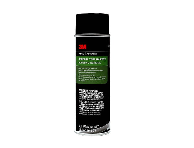 3M 08088 General Trim Adhesive, 18.1 fl-oz Aerosol Can, Clear, 1 to 5 ...