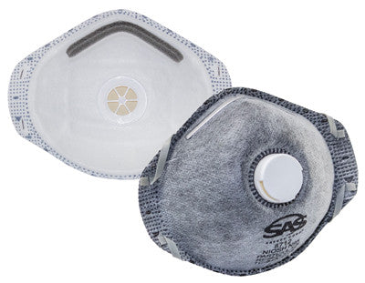 Sas Safety N95 Particle Respirator 8712 Box (10 masks) | Jerzyautopaint.com