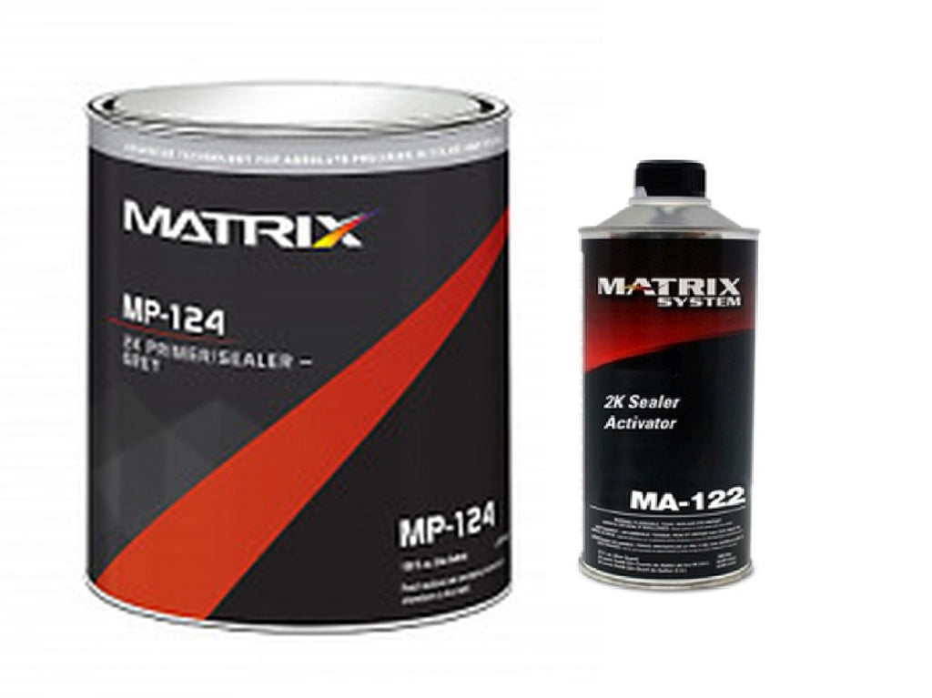 MATRIX 2K PRIMER SEALER W/QT HARDENER 4:1 MP 121/124/127 ...