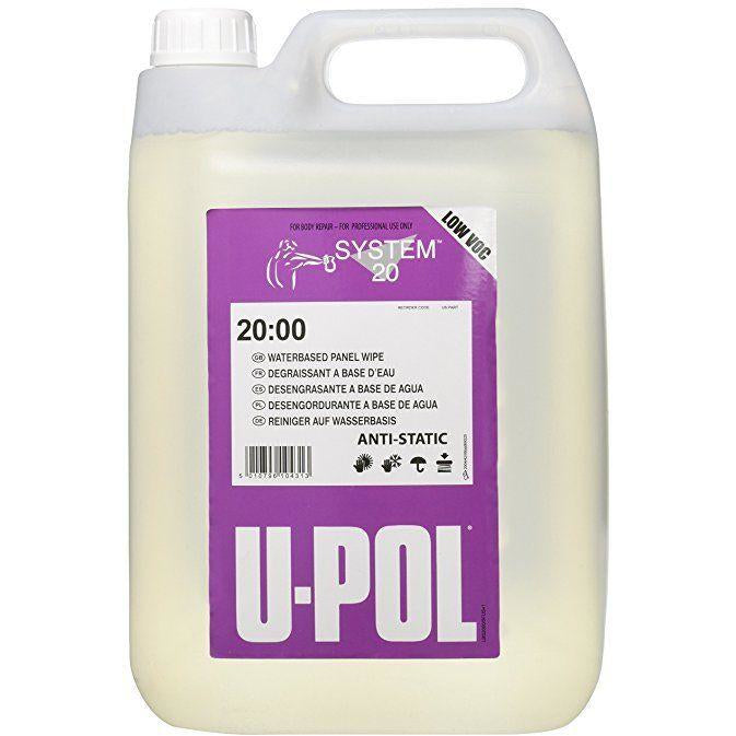 UPOL 2002 Water Based Degreaser Anti-static Panel Wipe, 5 Liter ...