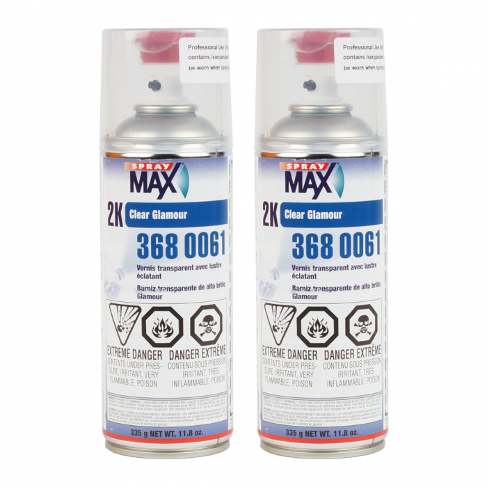 Spray Max 2K Clear Glamour Aerosol Clear Coat , 3680061 ...