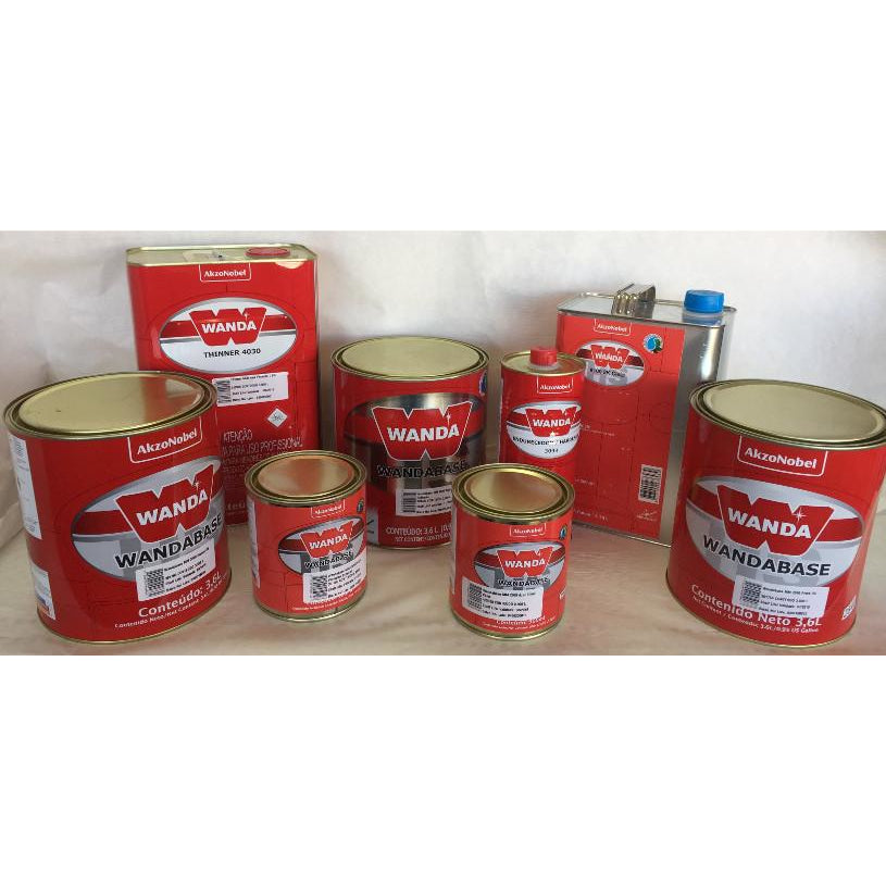 1L WBASE OXIDE RED, WANDA 2233 | Jerzyautopaint.com